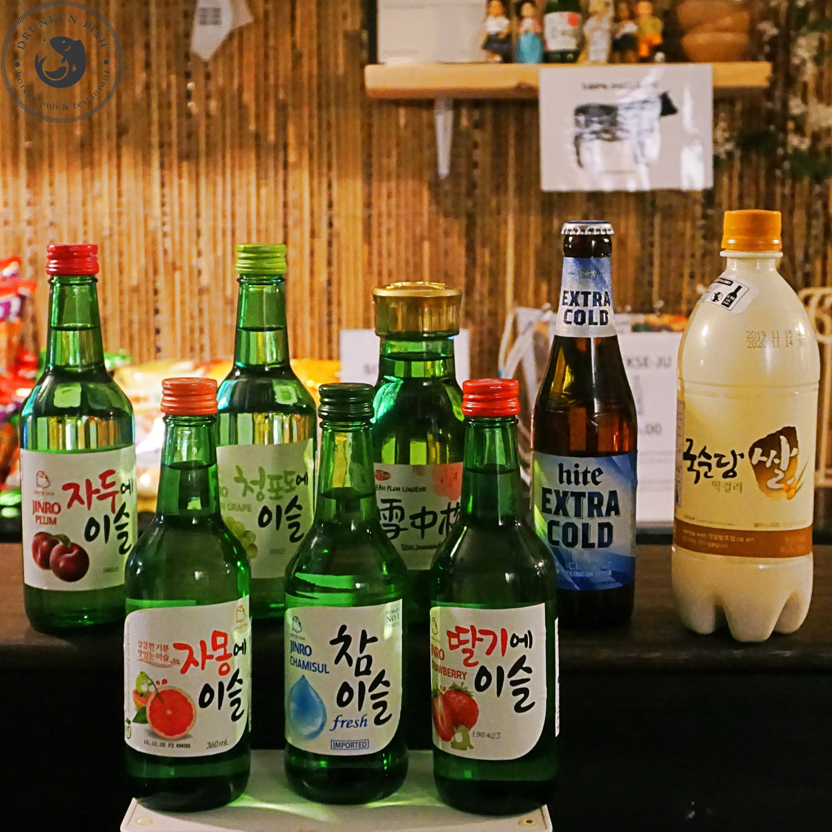 Korean Alcohol – Drunken Fish IFSC